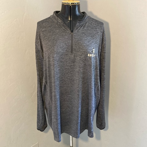 Tops | University Of Central Florida Ucf Knights Grey Athletic Logo ...